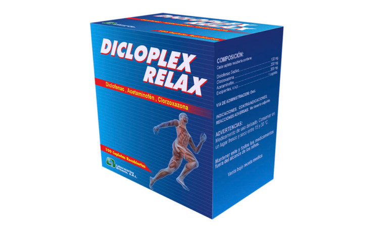 Dicloplex Relax Capleta Caja/100 - Laboratorios Britania