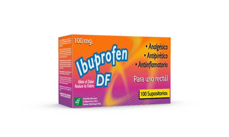 Ibuprofen Supositorio DF 100mg caja/100 - Laboratorios Britania